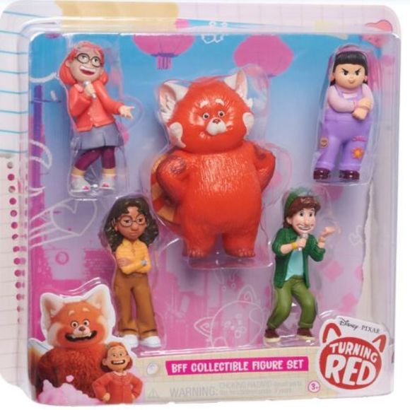 Just Play | Toys | Disney Turning Red Bff Collectibles Figure Set ...